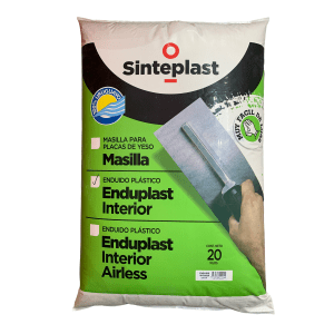 ENDUIDO INTERIOR SINTEPLAST x 20 kg - Emplacados - Materiales para obra ...